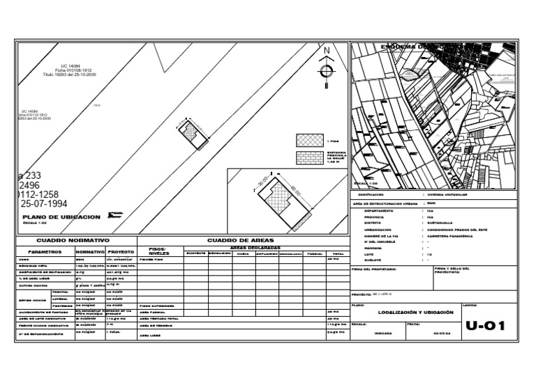 PLANO DE UBICACIÓN Y LOCALIZACIÓN | PDF