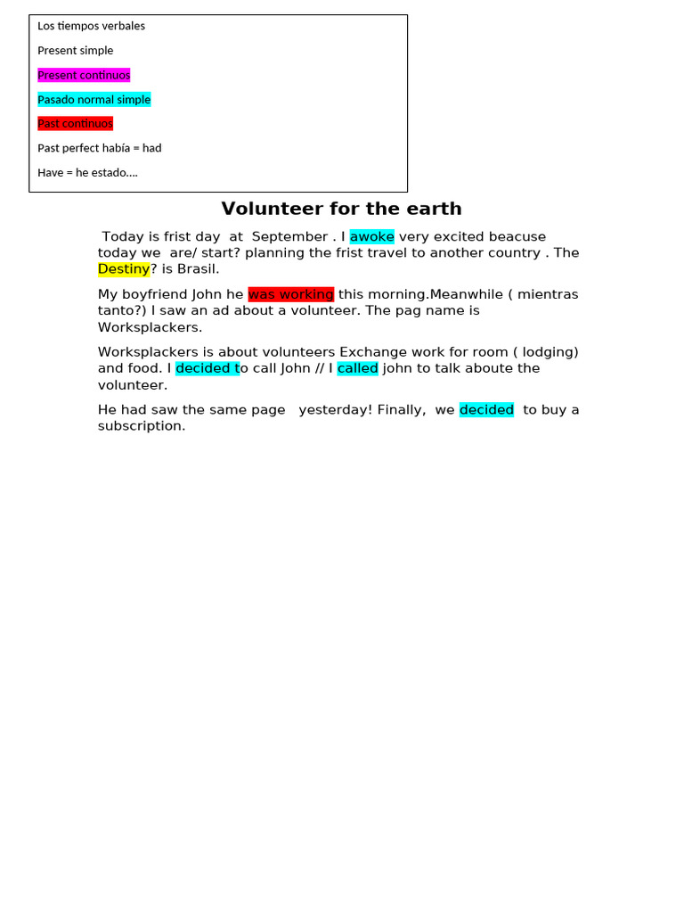 Text Volunteer | PDF