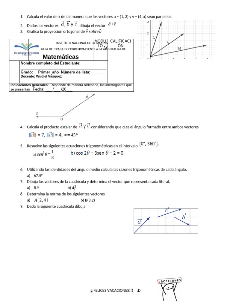 Guia de Ejercicios M5 Math Segundo | PDF