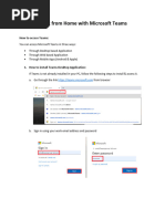 How To Accept and Join A Microsoft Teams Meeting | PDF