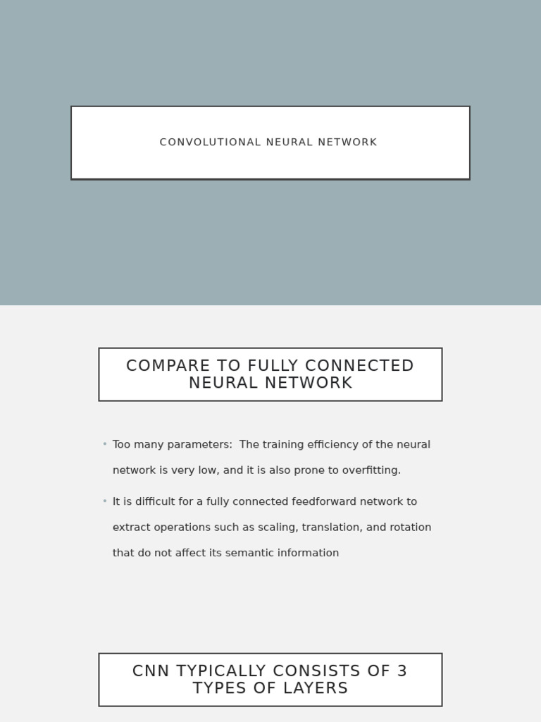 Convolutional Neural Network | PDF