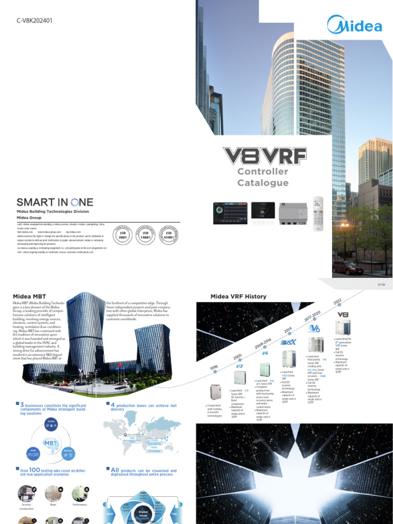 PD Midea V8 VRF Controller Solution English 2024-02-02 V1 | PDF | Power ...