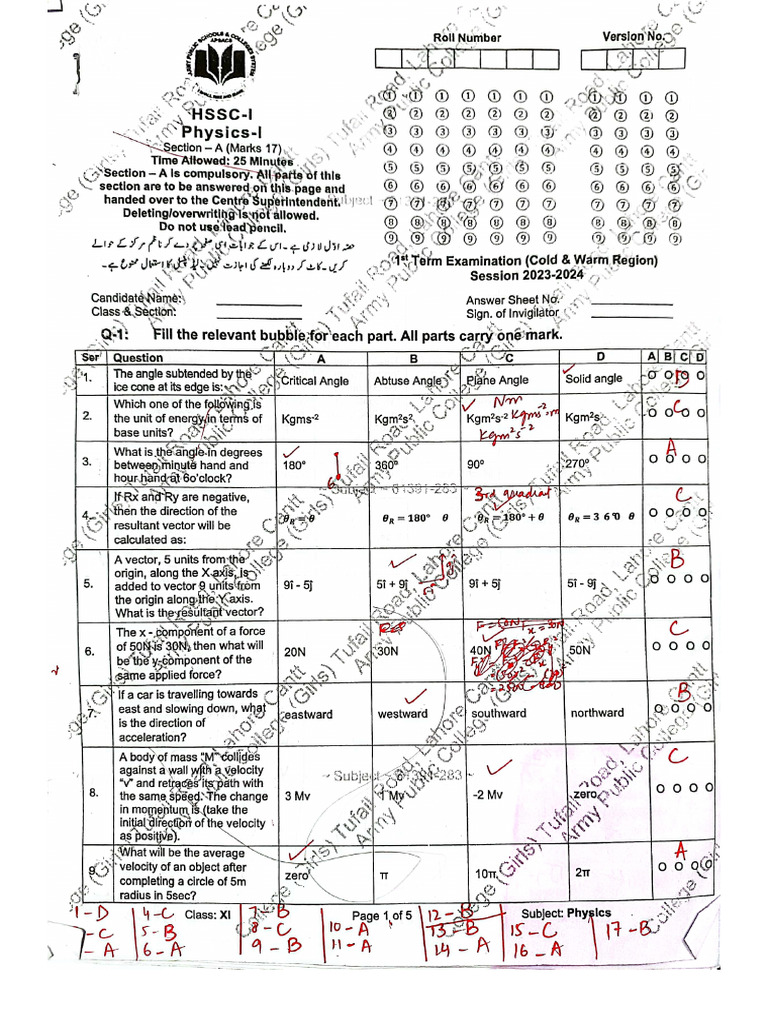 FBISE Class 12 Past Papers | PDF
