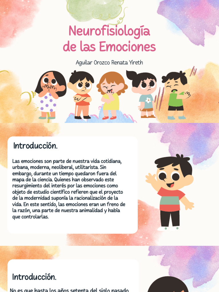 Neurofisiología de Las Emociones-Aguilar Orozco | PDF | Las emociones | Sistema límbico
