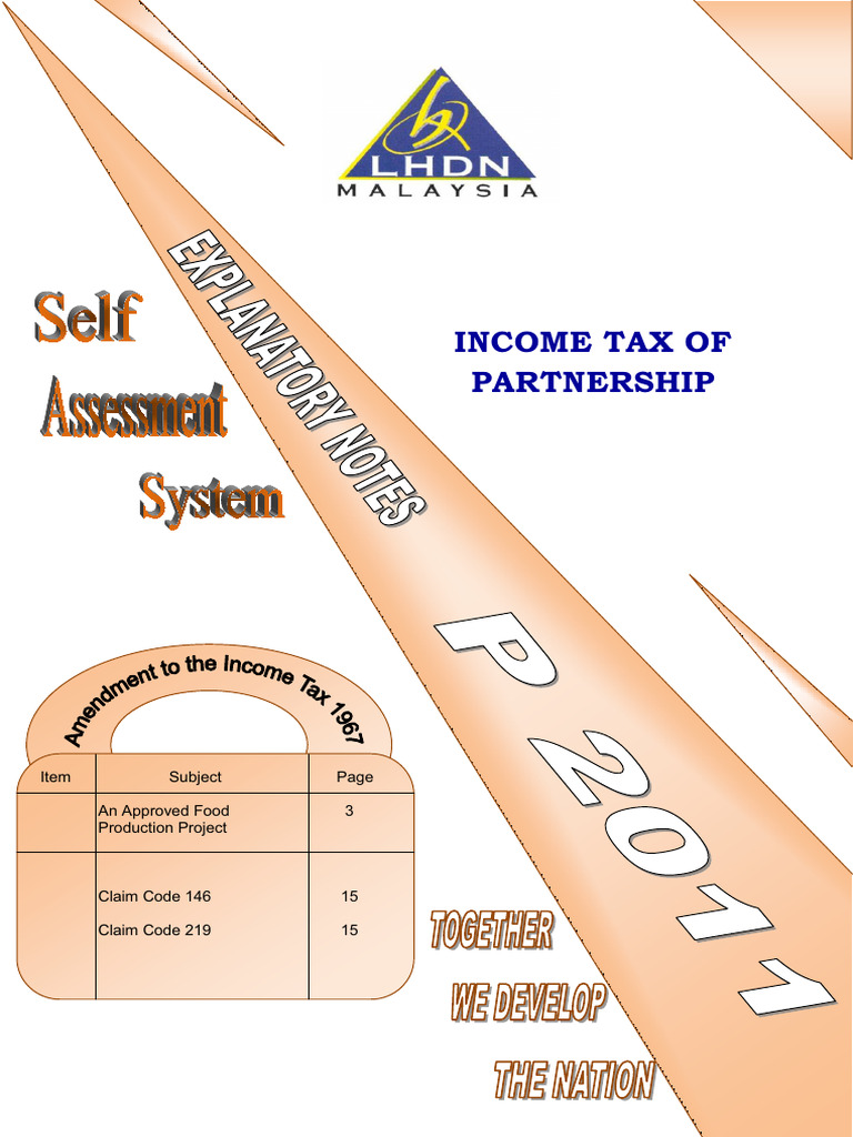 Partnership Income Tax Guidelines | PDF | Expense | Taxes
