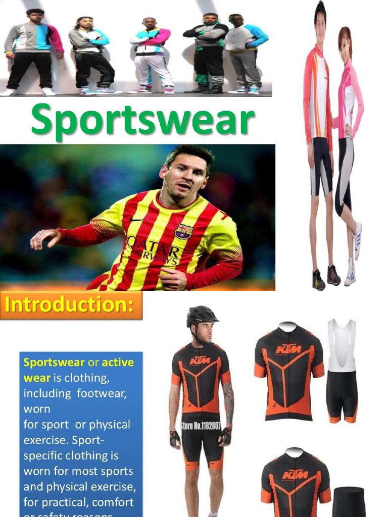 Sportwear Examples | PDF