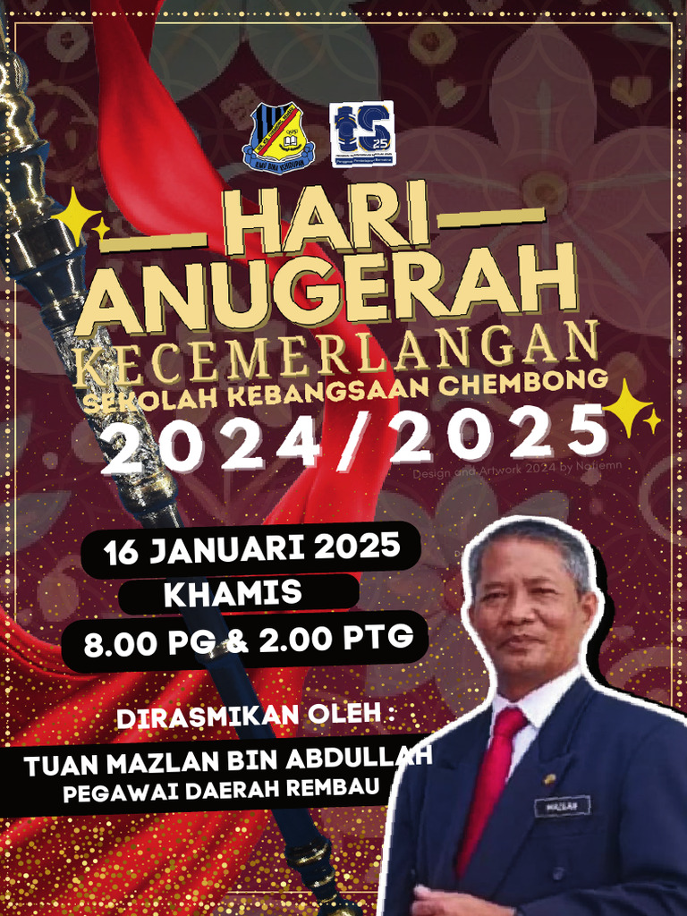 Buku Program Hari Anugerah Kecemerlangan 2425 | PDF