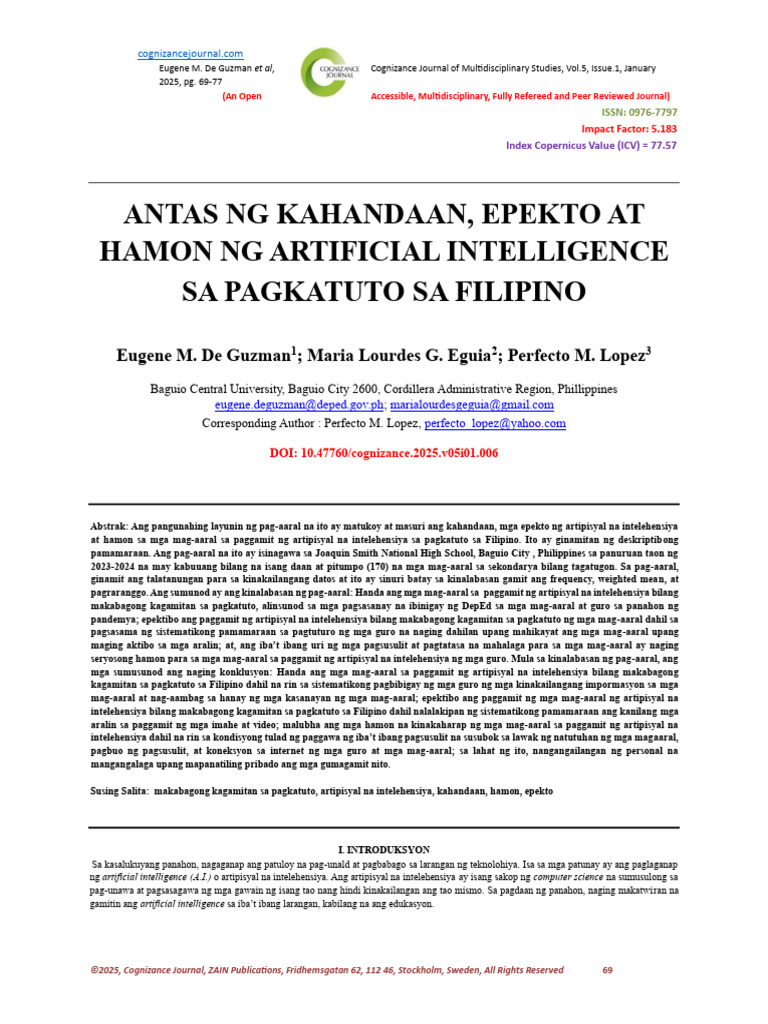 Sample Research Article | PDF