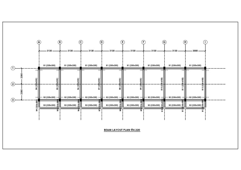 ROOF BEAM LAYOUT PLAN - FF | PDF