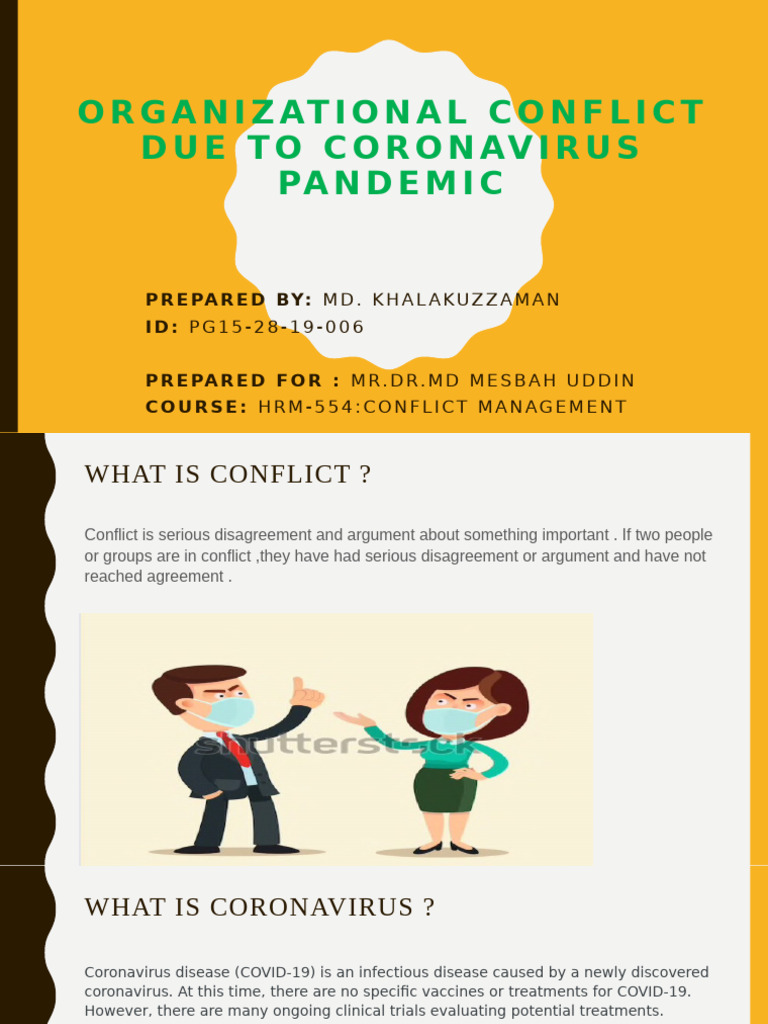 Presentation For Conflict Management | PDF