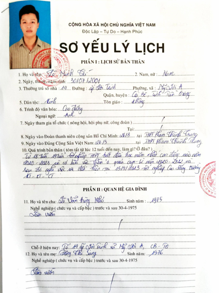 Le Minh Tri - Syll | PDF