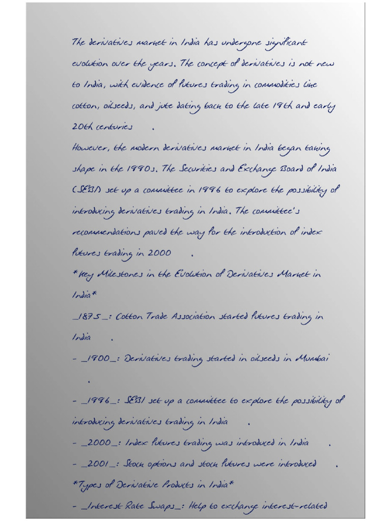 Financial Derivatives Assignment | PDF