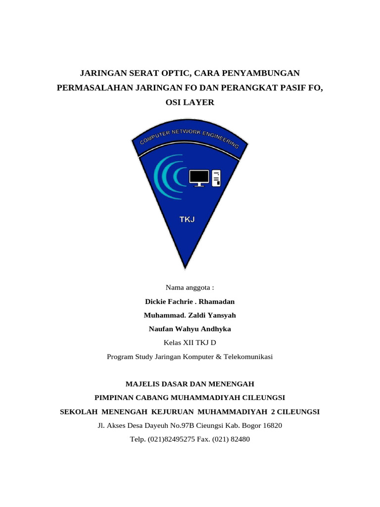 Panduan Jaringan Serat Optik dan Instalasi | PDF