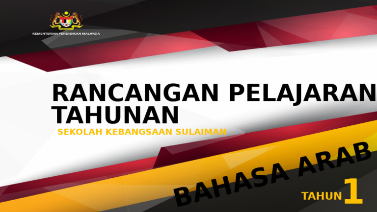 COVER RANCANGAN PELAJARAN TAHUNAN (Editable) | PDF
