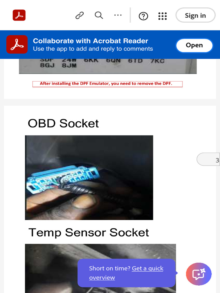 Isuzu-Dpf-Emulator-Installation - Adobe Cloud Storage | PDF
