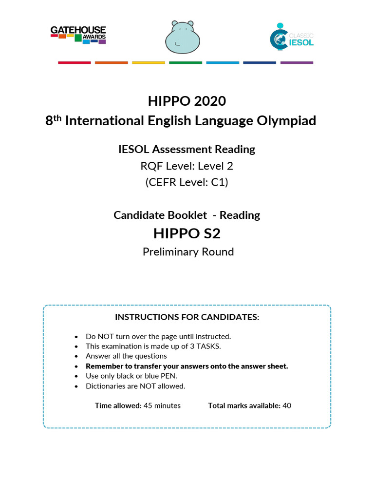 HIPPO 2020PreliminaryHIPPOS19 | PDF | Dyeing | Peace
