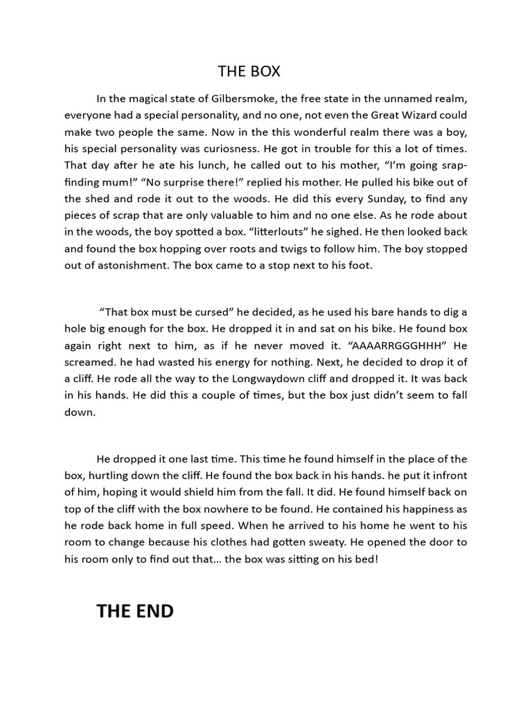 The Box | PDF