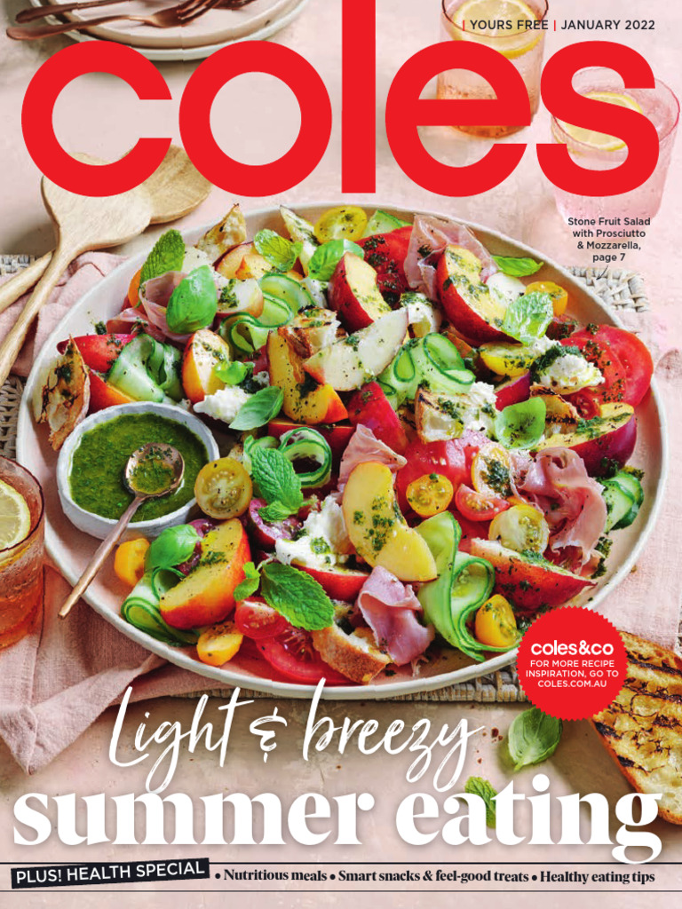 Coles January 2022 Magzine TJoty7bm | PDF | Salad | Cooking