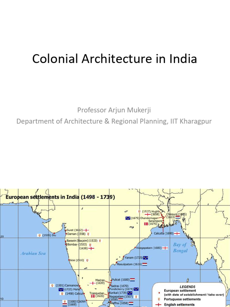 Colonial Architecture in India | PDF | Colonial India