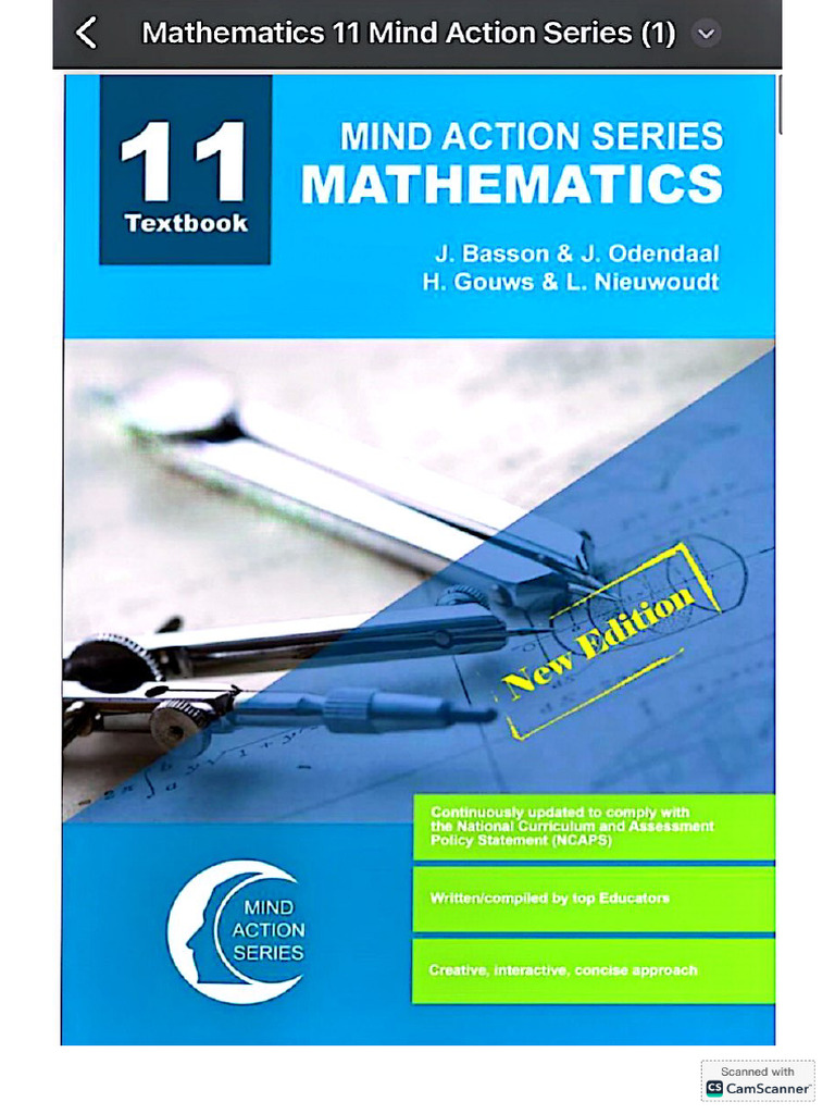 Grade 11 Mind Action Series Mathematics | PDF
