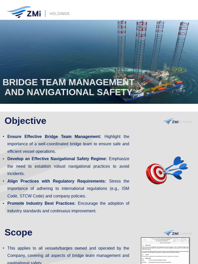 Bridge Team Management and Navigational Safety. | PDF | Navigation ...