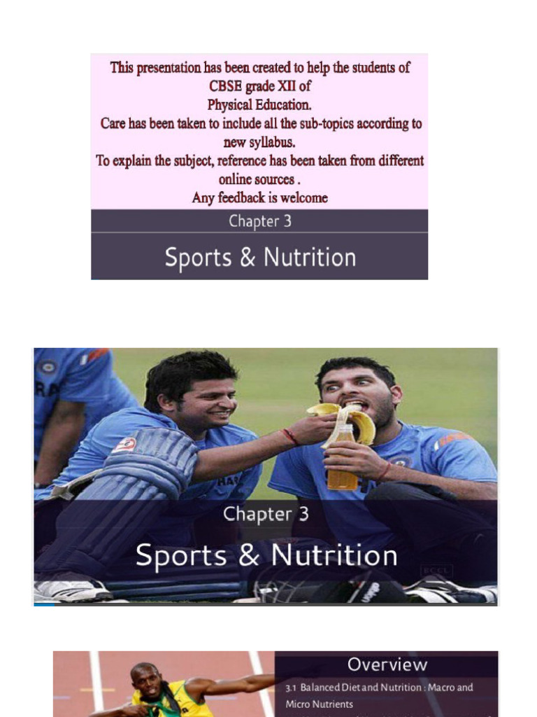 nutrition ppt | PDF