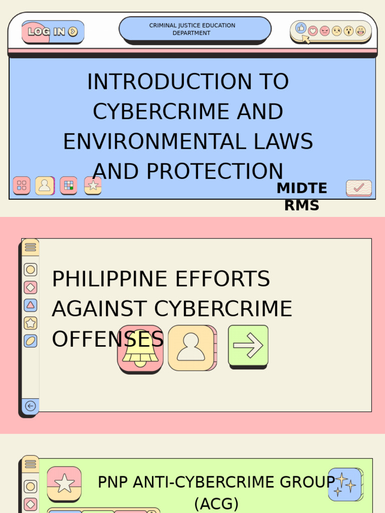 MIDTERMS Cybercrime.pptx | PDF | Information Sensitivity | Cybercrime