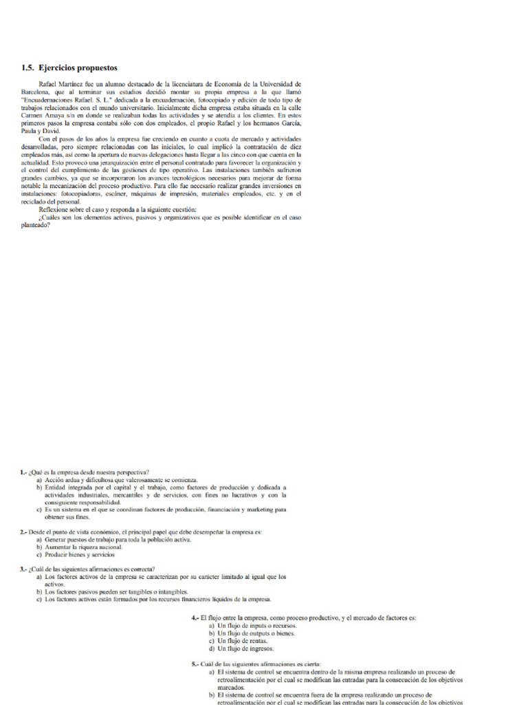 Ejercio 3 Analisis de La Competencia | PDF