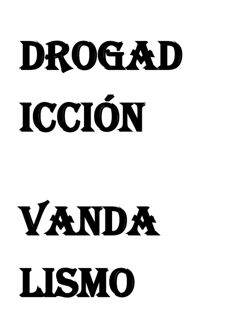 DROGAD | PDF