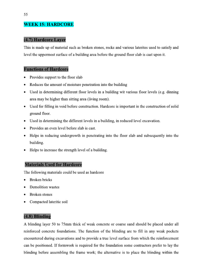 Hardcore, Termite Treatment | PDF