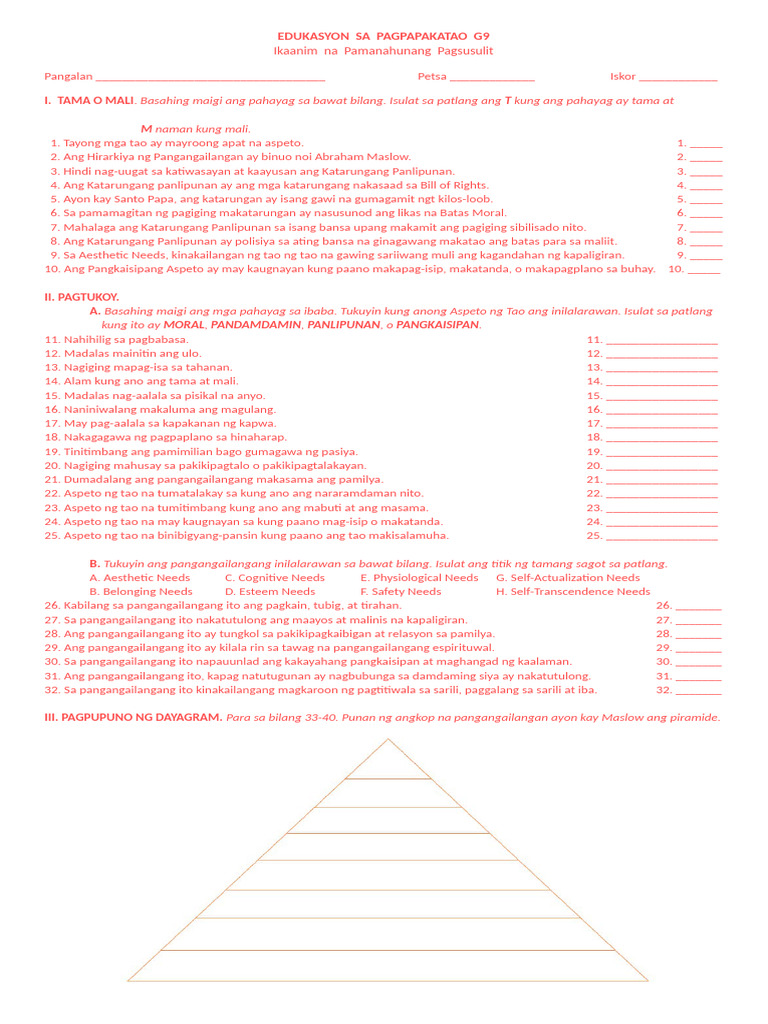 G9 - ESP (Enero) | PDF