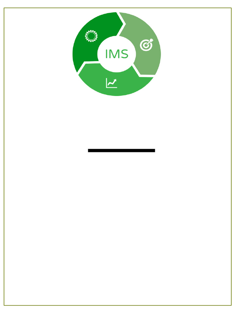 Integrated Management System Training Guide | PDF | Risk | Risk Management