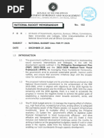 Local Budget Memorandum No. 92a | PDF | Government | Philippines