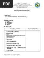 Detailed Lesson Plan Tagalog Template | PDF