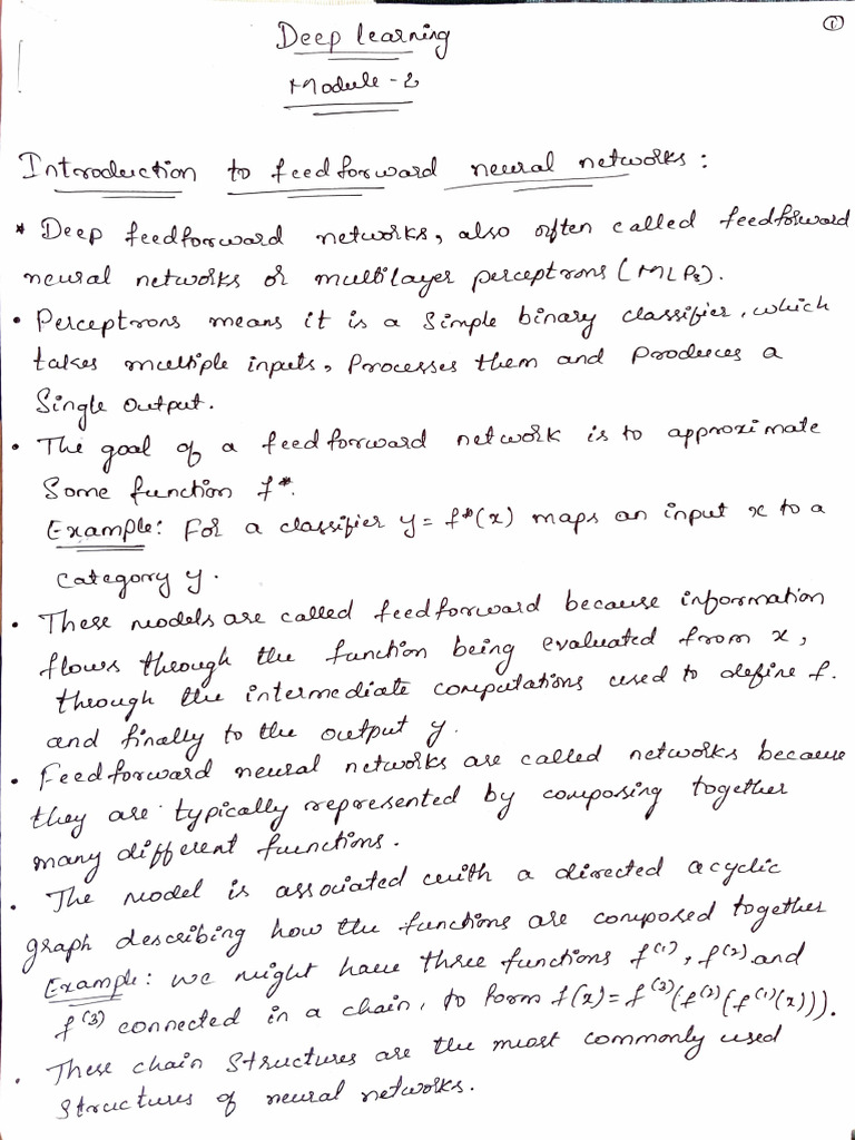 module 2 deep learning | PDF | Applied Mathematics | Mathematical Analysis