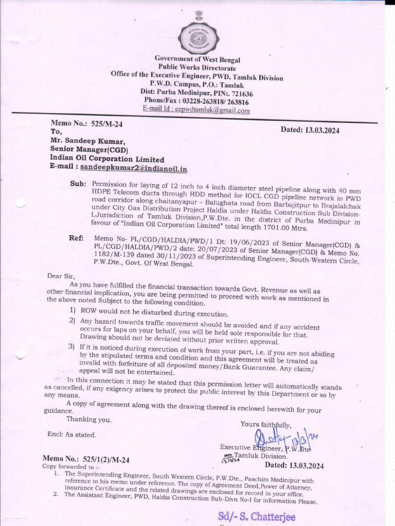 PWD Permission | PDF