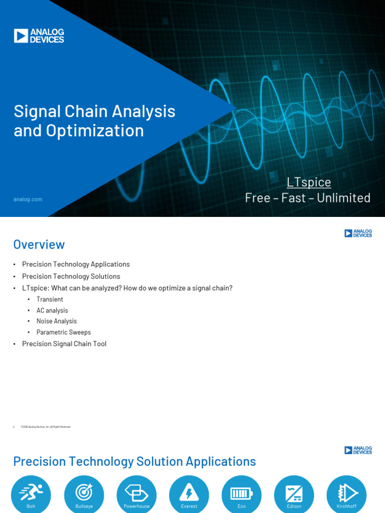 Precision Signal Chain Solutions | PDF | Analog Devices | Electronic Circuits