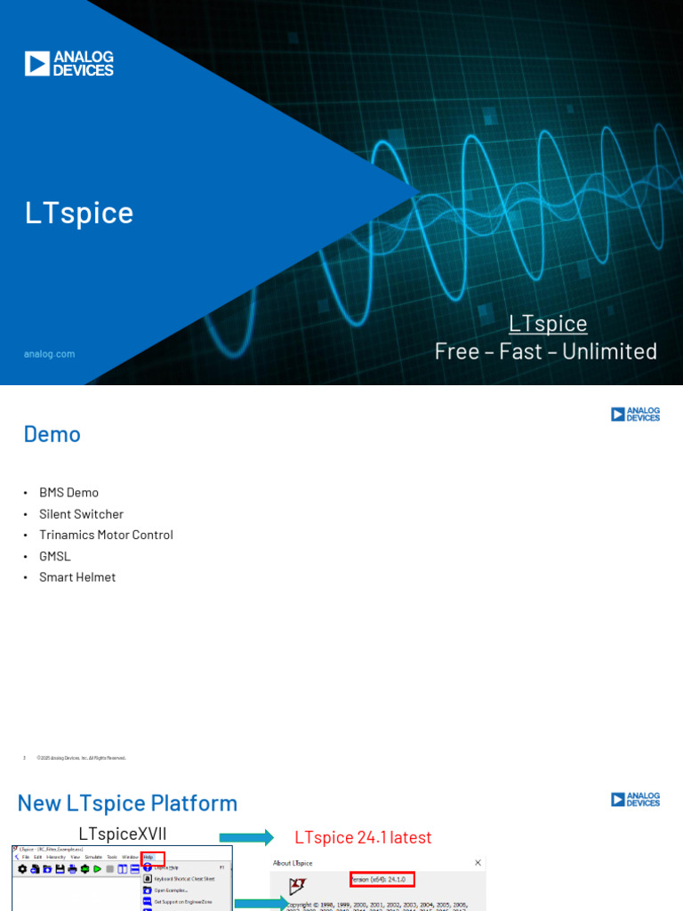 Getting - Started - With LTspice | PDF | Electrical Network | Computer Engineering