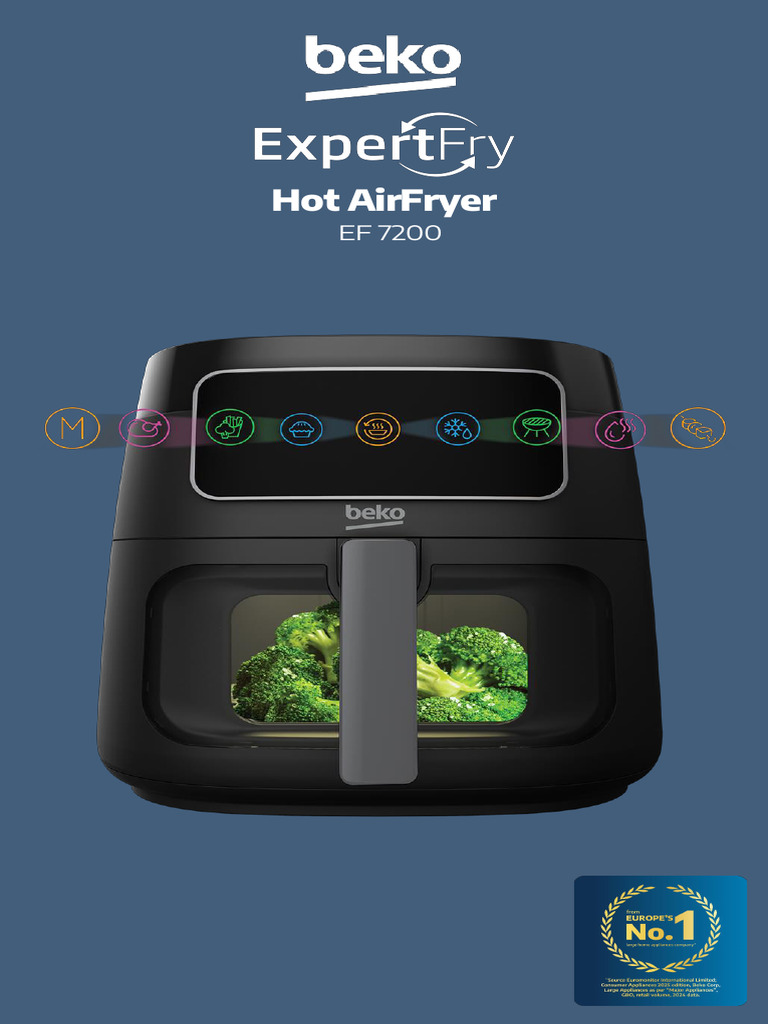 Beko Airfryer | PDF | Cooking | Cookware And Bakeware
