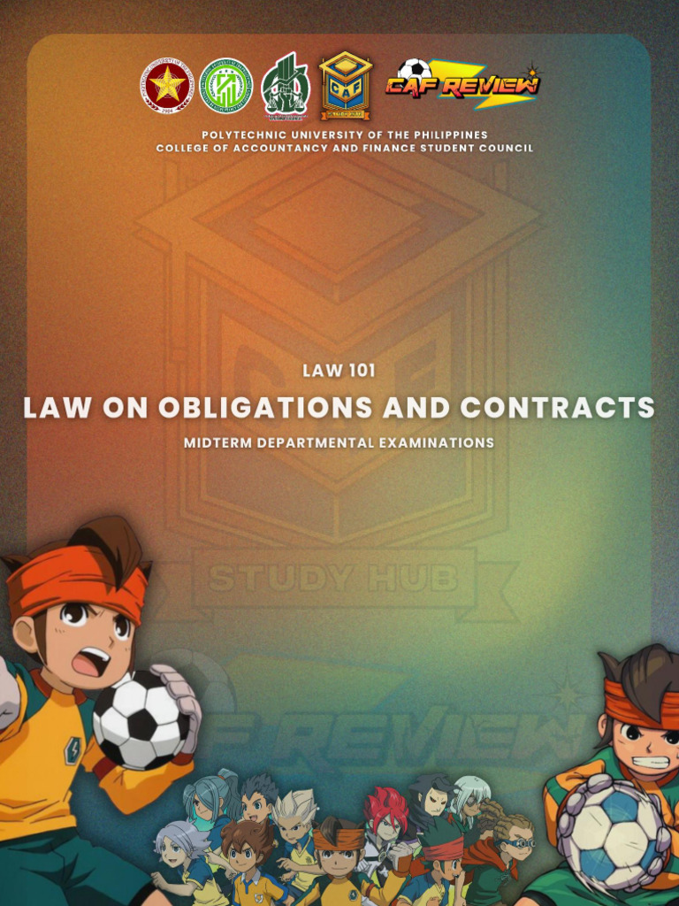 Obligations and Contracts - Midterm Reviewer | PDF