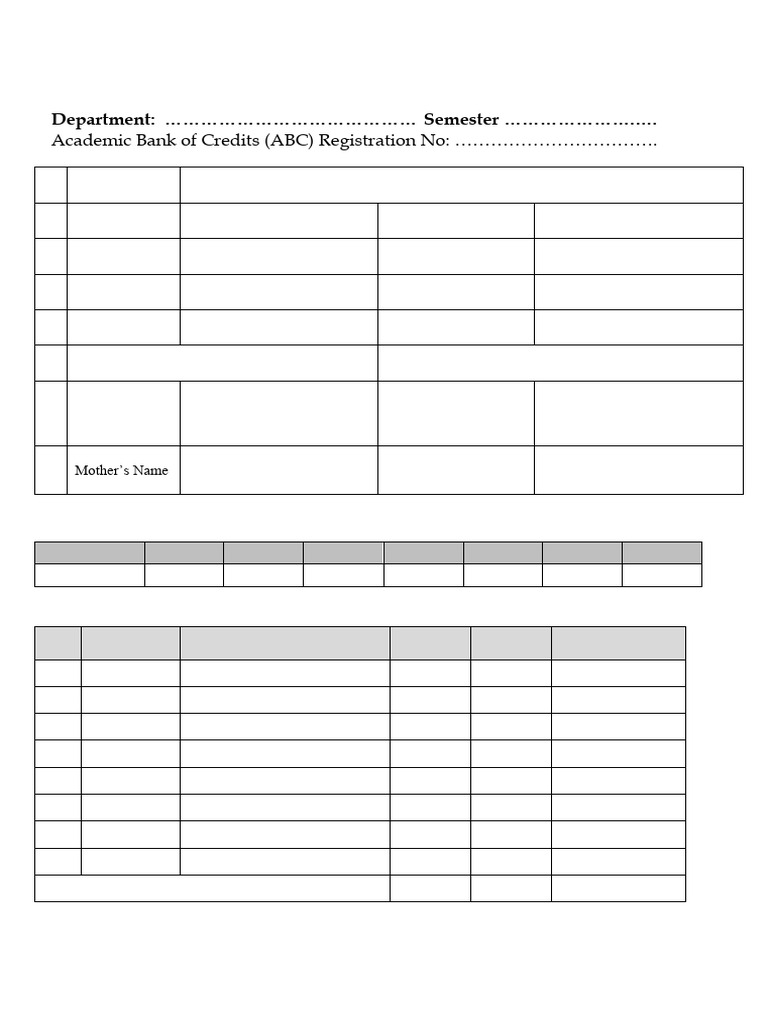 Semester Registration Form FET JMI 9.1.2024 | PDF | Doctor Of Philosophy