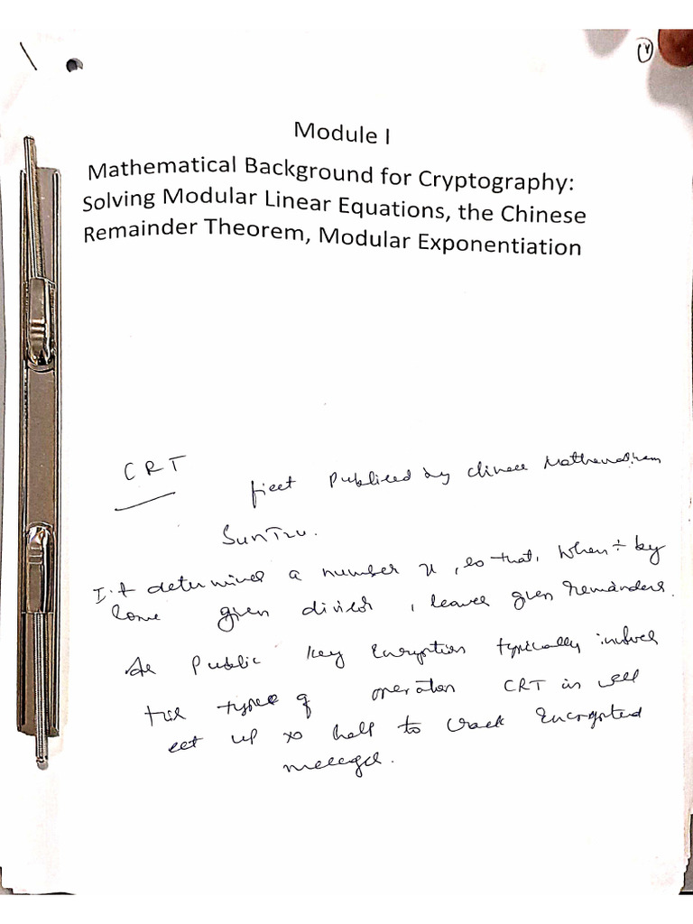 Crypto Notes | PDF