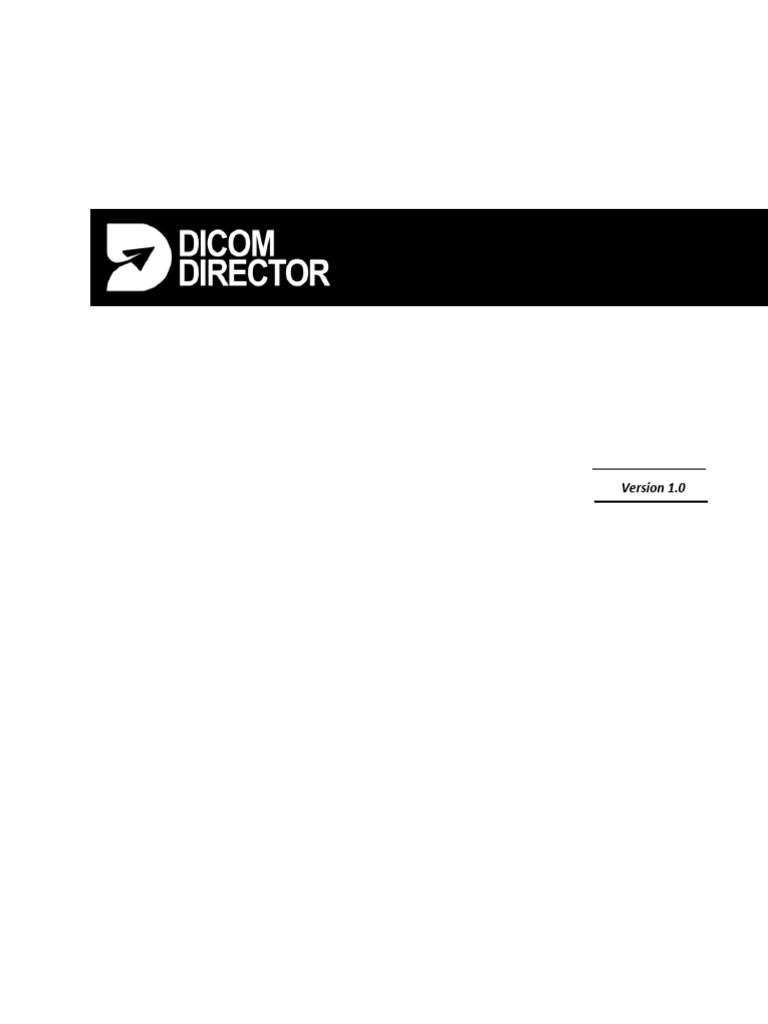 DICOM Director Gateway User Manual | PDF | Information Technology | Computing