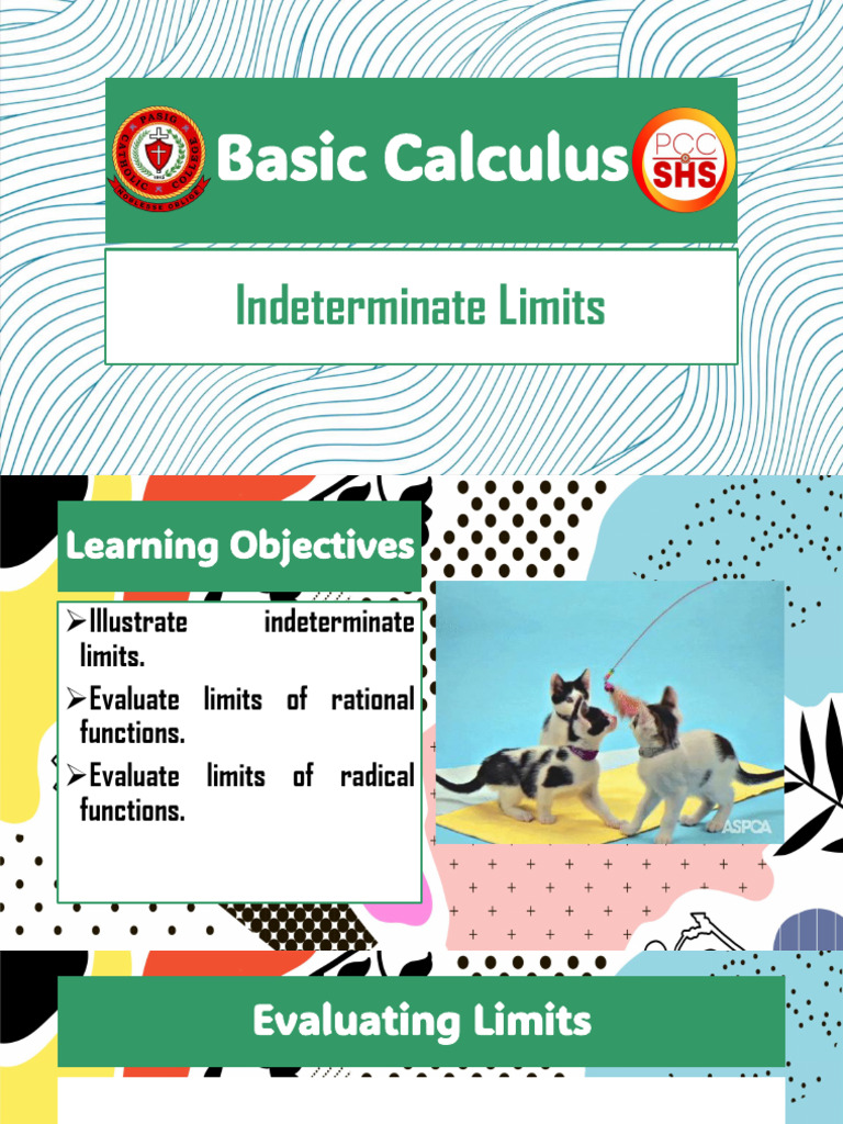 Basic Cal Indeterminate Limits | PDF | Function (Mathematics) | Mathematical Concepts