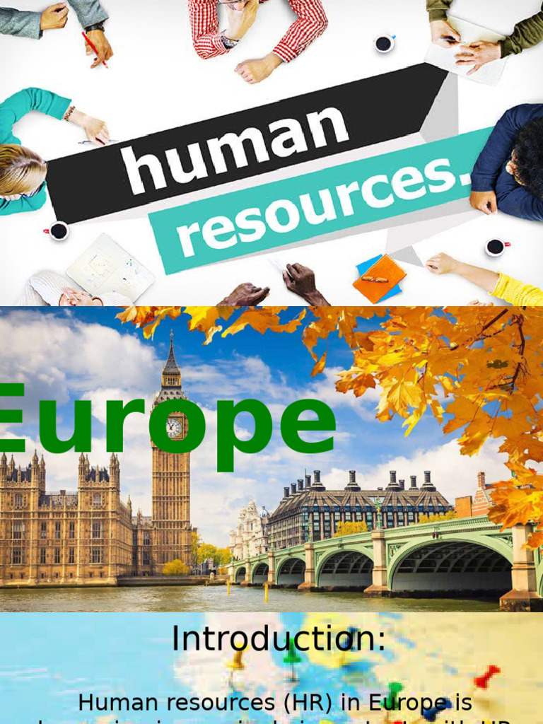 HR and Population Trends in Europe | PDF | Transport | European Union