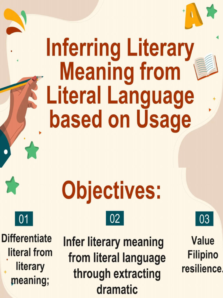 Inferring Literary Meaning From Literal Language | PDF