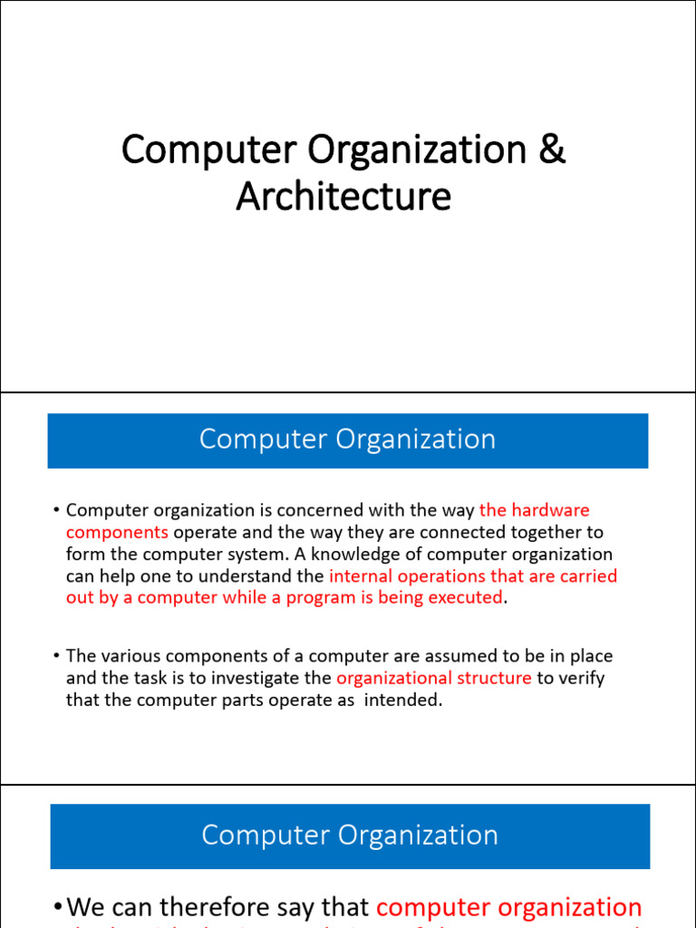Coa PPT - Module 1 - Introduction and Performance Evaluation | PDF | Central Processing Unit ...