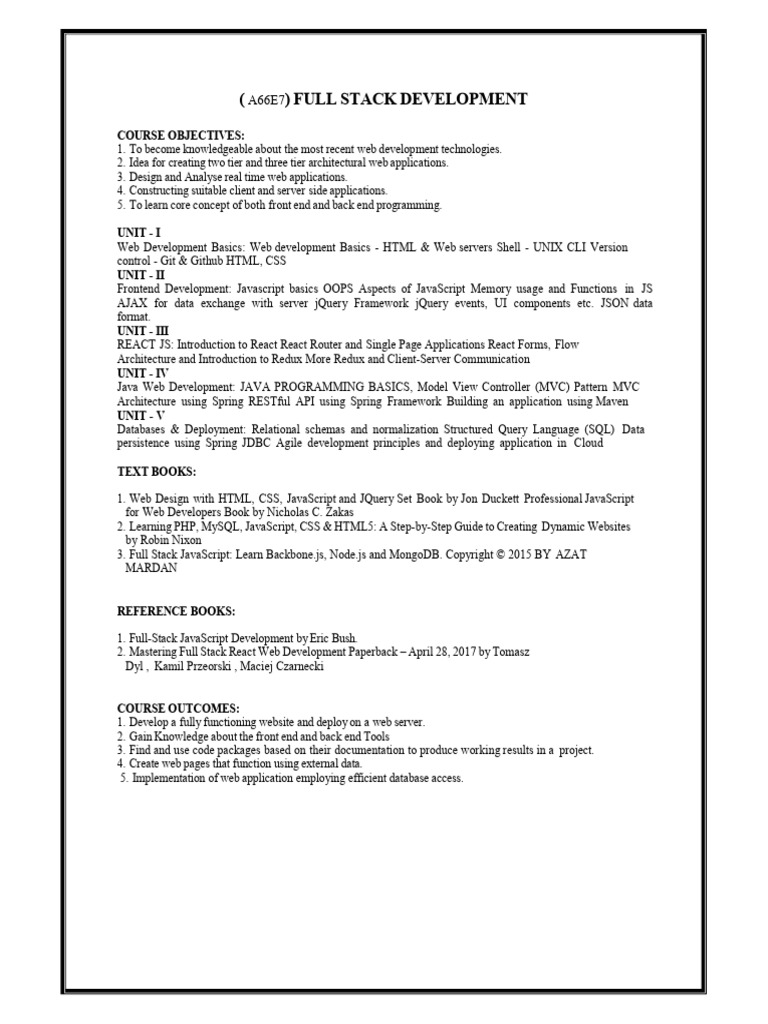 FSD Material | PDF | Html Element | World Wide Web