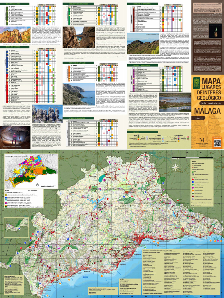 Mapa de Lugares de Interes Geologico de | PDF