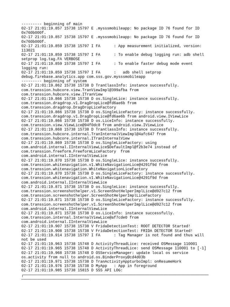 Sss Log 02 17 2025 21 01 19 | PDF | Software | Computer Architecture